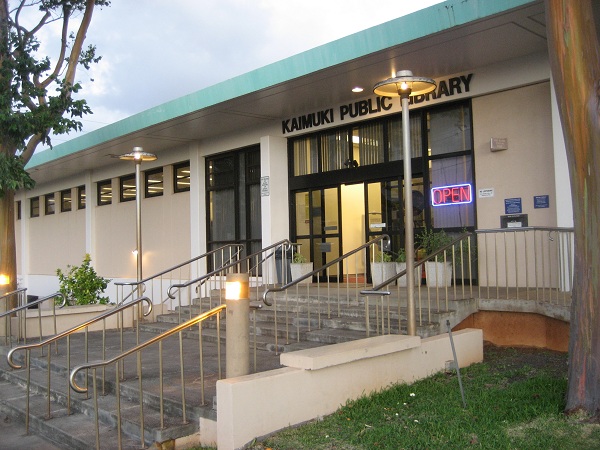 Library Tour: Kaimuki Public Library - Hawaii Book Blog